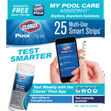 Clorox Pool&Spa My Pool Care Assistant Test Strips, 25 Count - Walmart.com