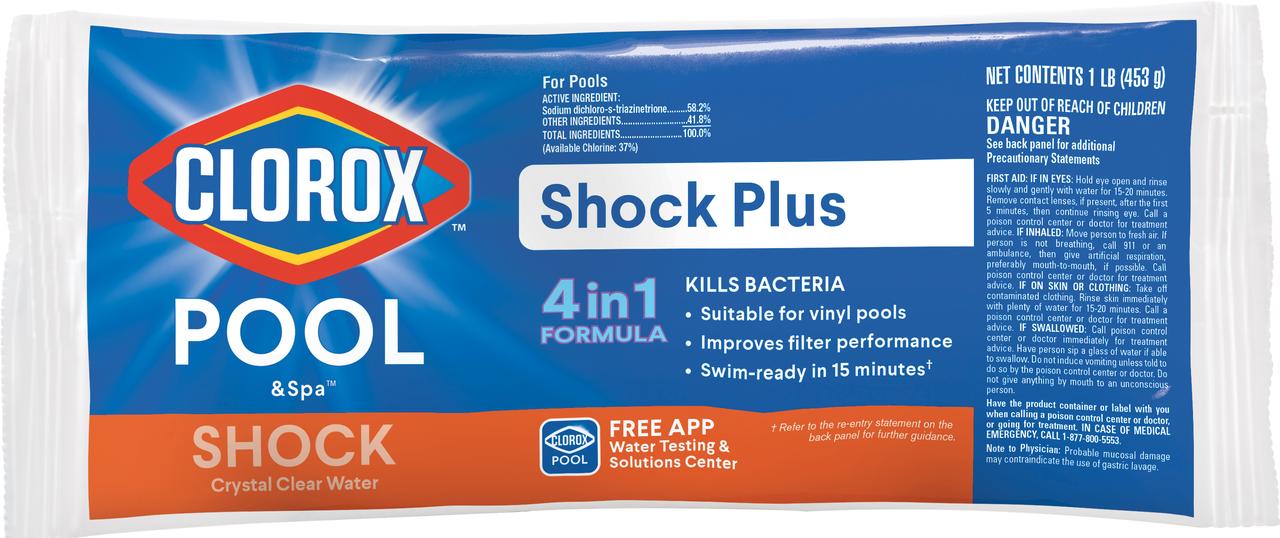 Clorox Pool&Spa Shock Plus Pool Shock for Swimming Pools, 6pk - Walmart.com