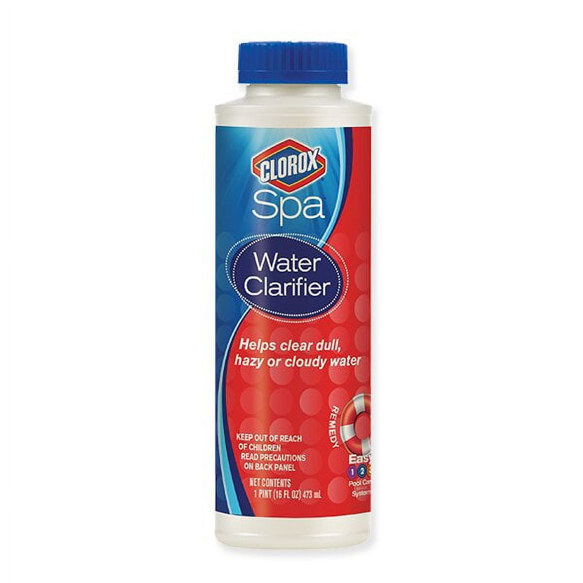 Clorox Pool&Spa Water Clarifier - Clears Cloudy Water, Bromine Shock ...