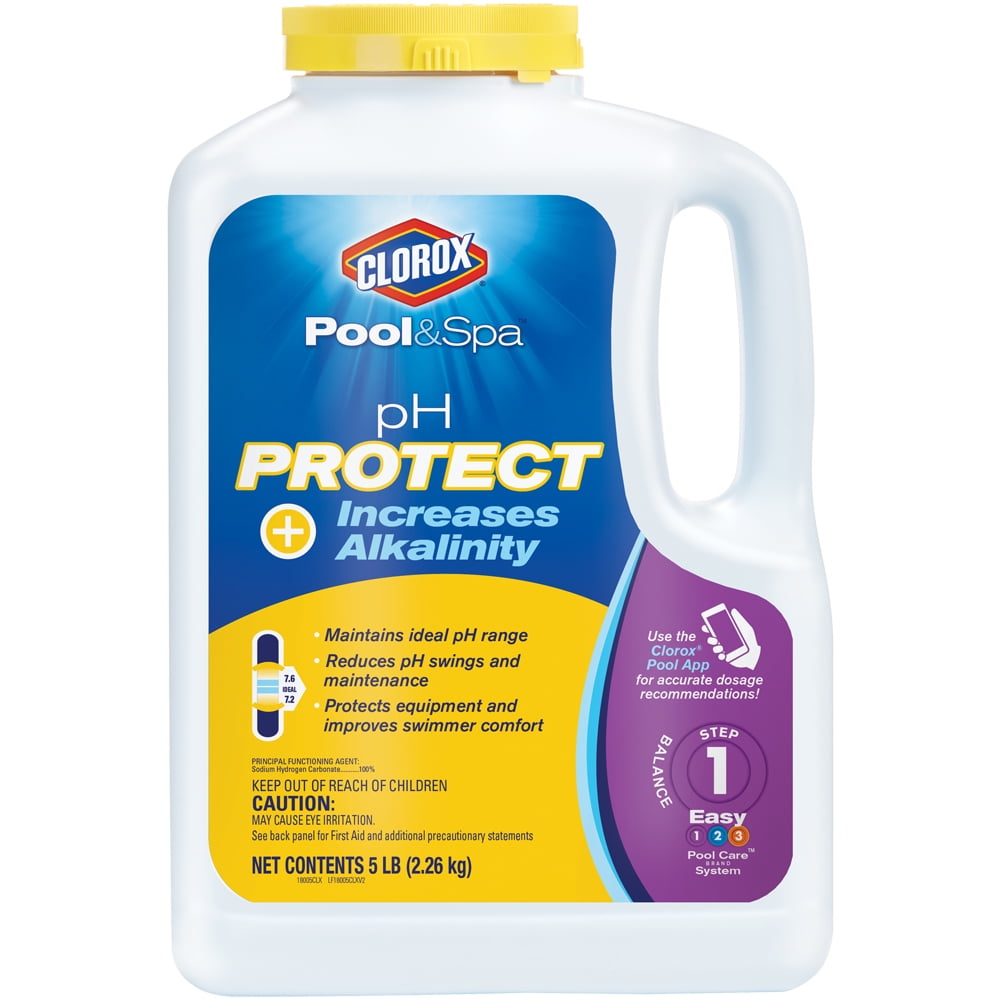 Clorox Pool&Spa pH Protect Pool Alkalinity Increaser, 5 lbs - Walmart.com