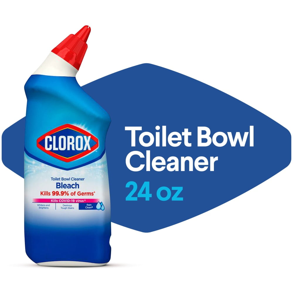 Clorox Rain Clean Bleach Toilet Bowl Cleaner, 24 fl oz - Walmart.com