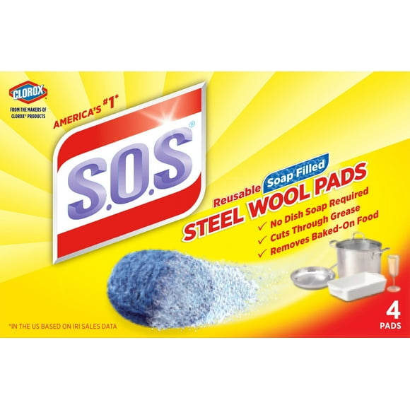 Steel Wool in Sponges and Scrubbers - Walmart.com