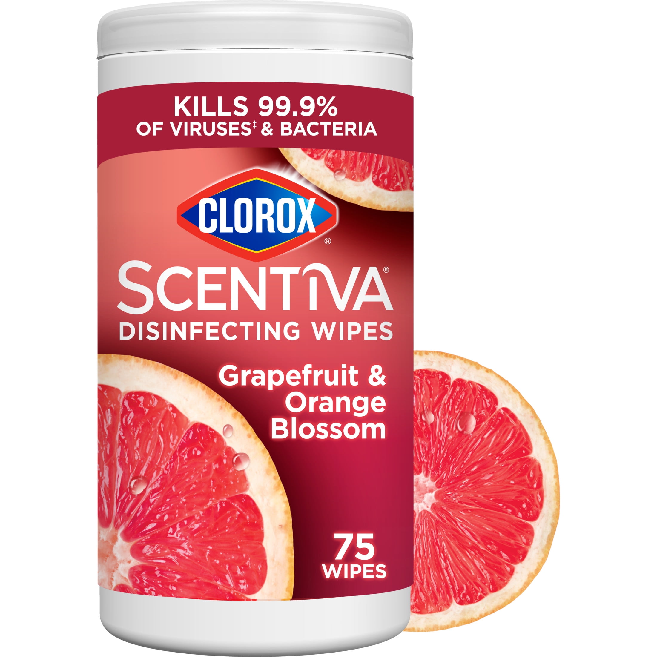 Clorox Scentiva Bleach-Free, Multi-Surface, Disinfecting-Cleaning Wipes ...
