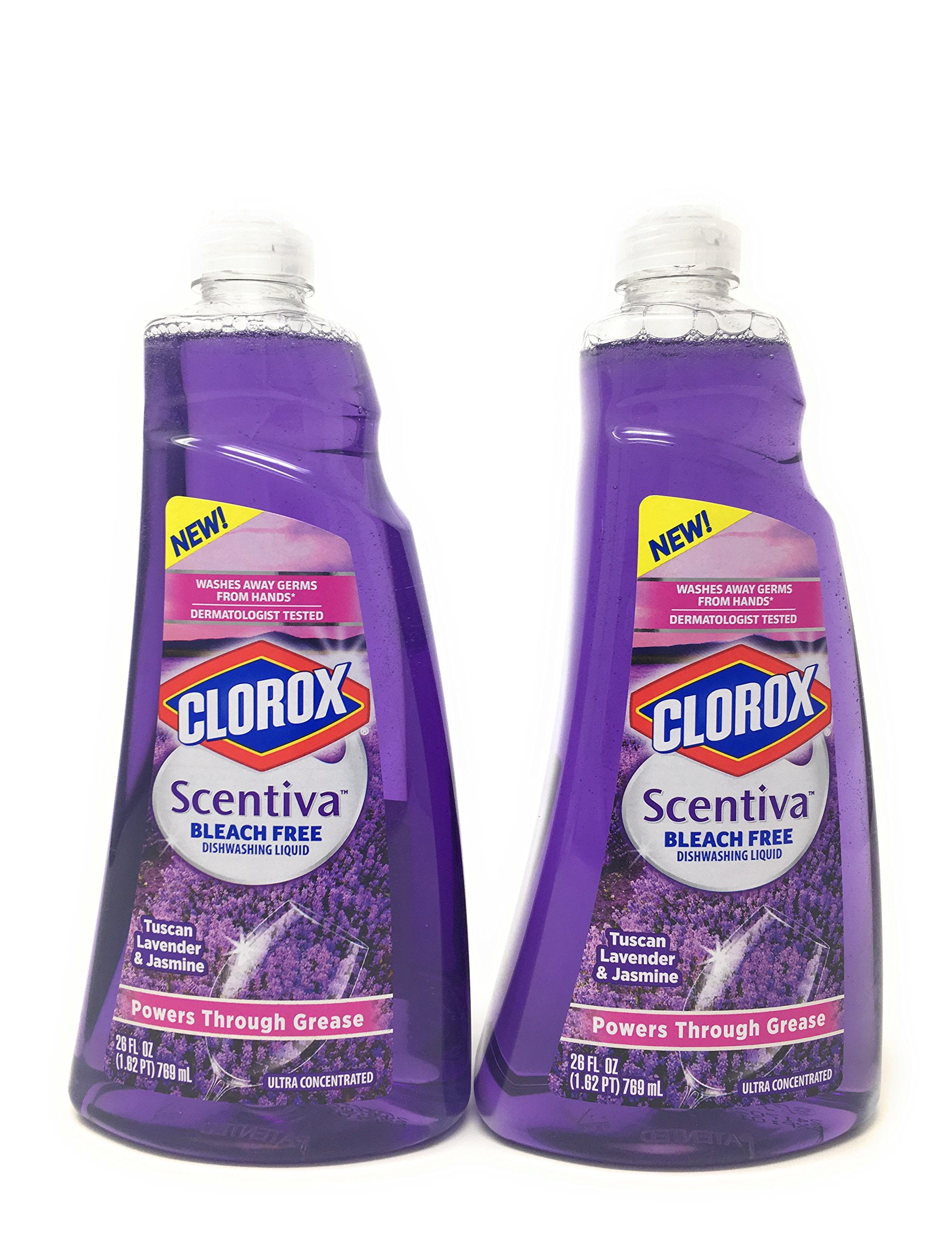 Clorox Scentiva Bleach Free Dishwashing Liquid Dish Soap, Tuscan ...
