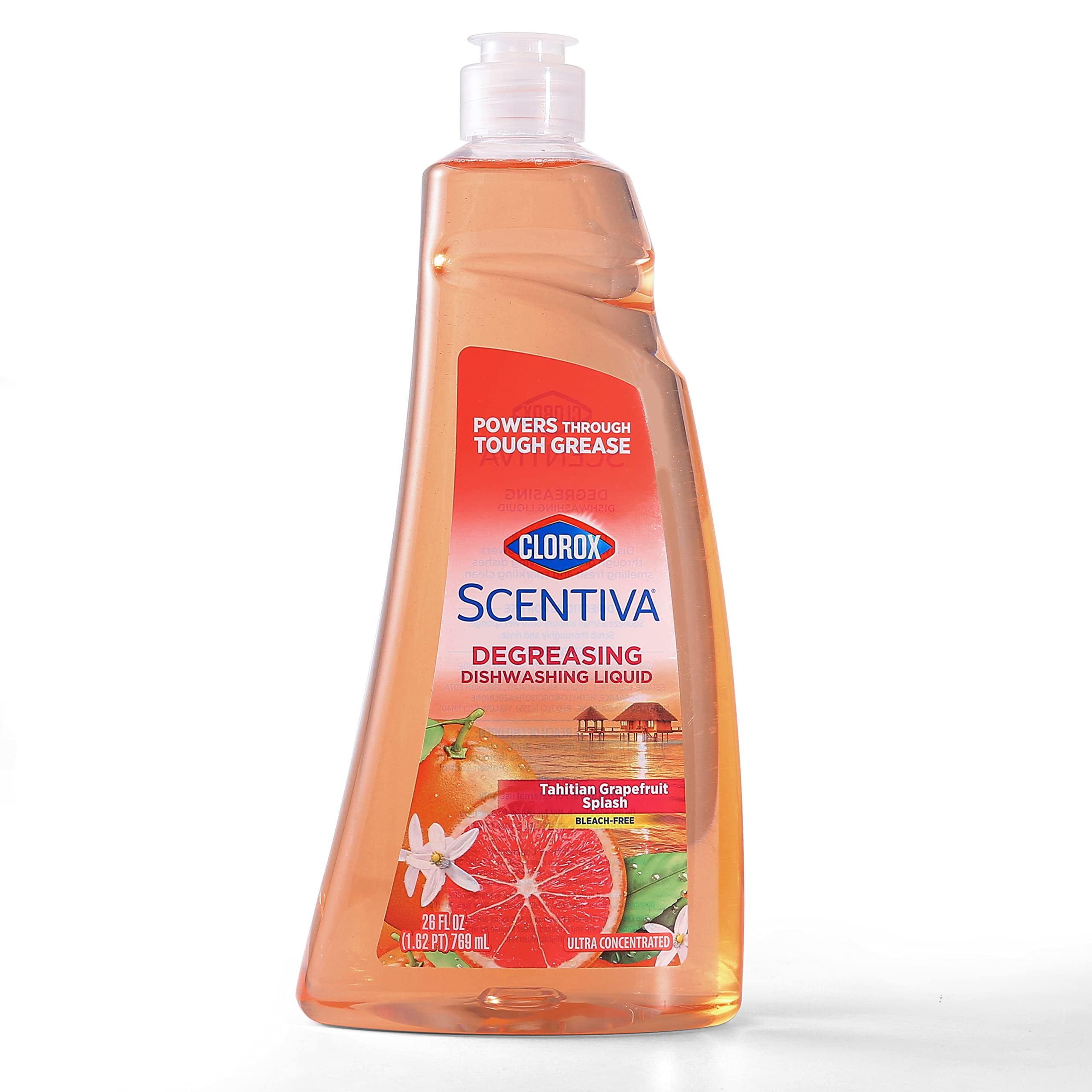 Clorox Scentiva Dish Soap In Tahitian Grapefruit Splash, 26 Ounces ...