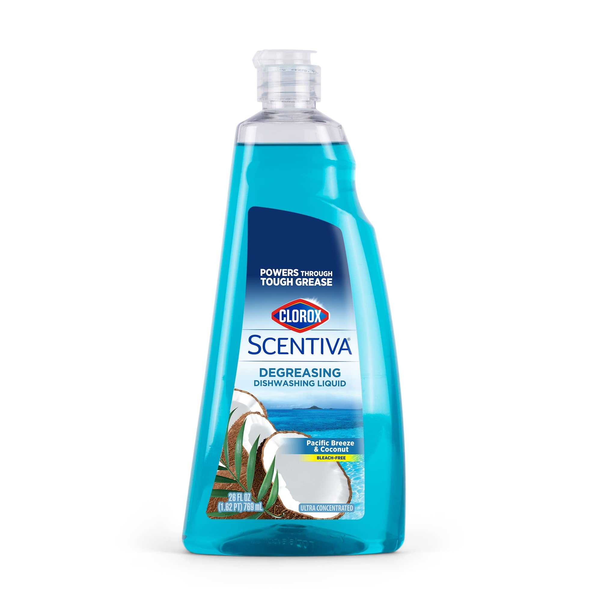 Clorox Scentiva Dish Soap, Pacific Breeze & Coconut, 26 Oz | Cuts ...