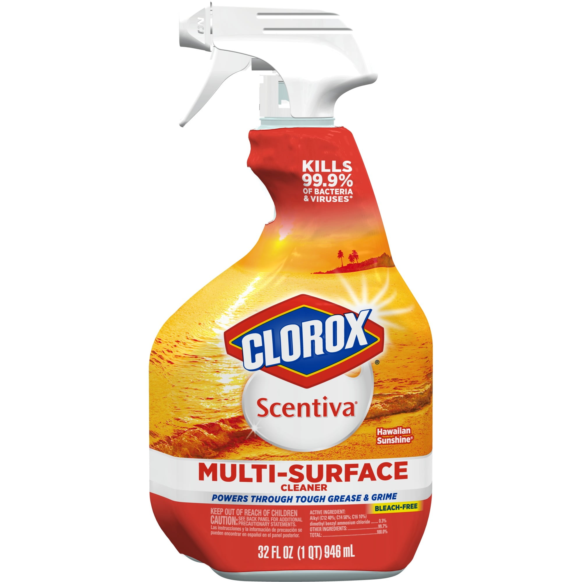 Clorox Scentiva Multi Surface Cleaner, Spray Bottle, Bleach Free ...