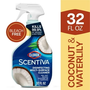 Clorox Scentiva Scented Bleach, Disinfecting Cleaner, Lavender and ...