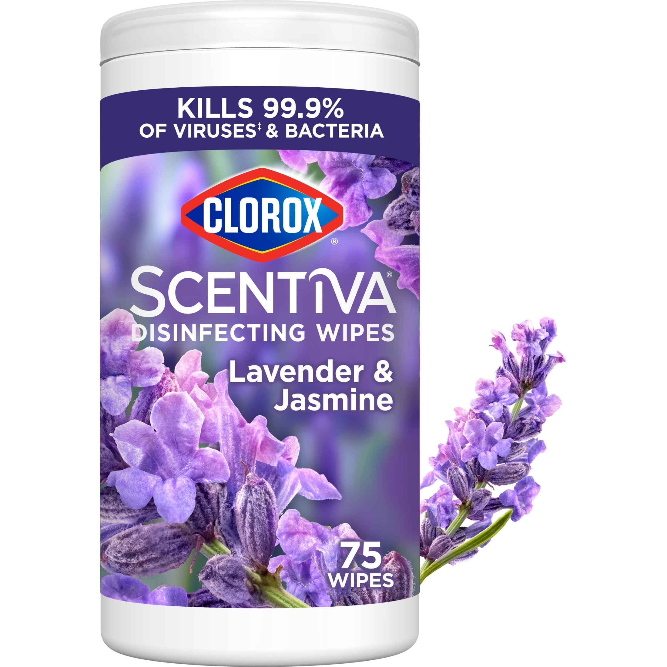 Clorox Scentiva, Bleach Free, Lavender & Jasmine Scented Disinfecting ...