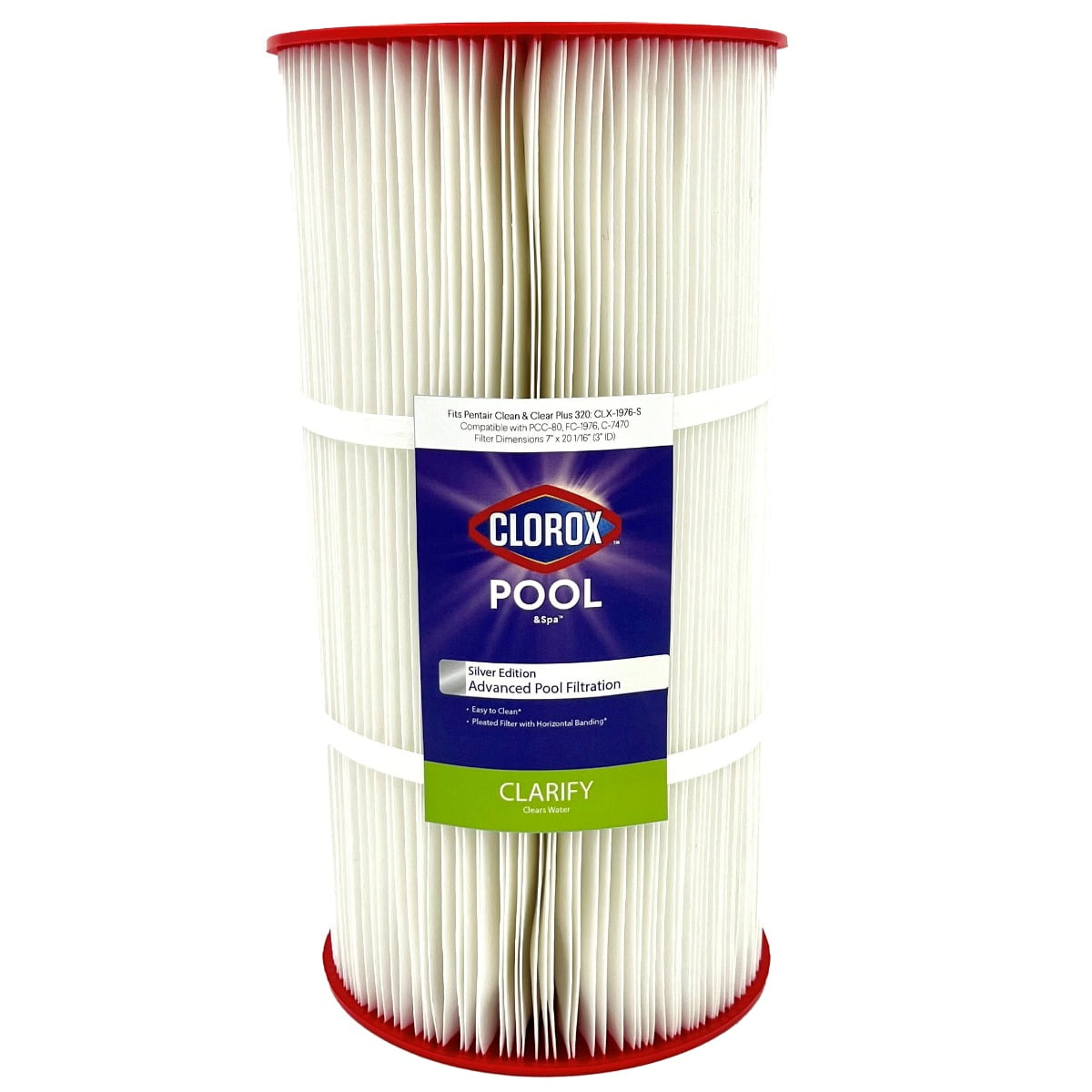 Clorox Silver Edition Advanced Pool Filter | Replacement for Pentair ...