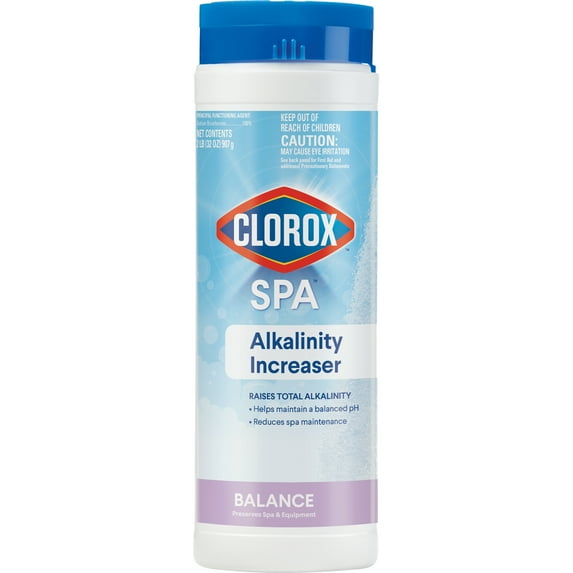 Clorox Pool&Spa Alkalinity Increaser Granules 2 lb for Spa and Hot Tub ...