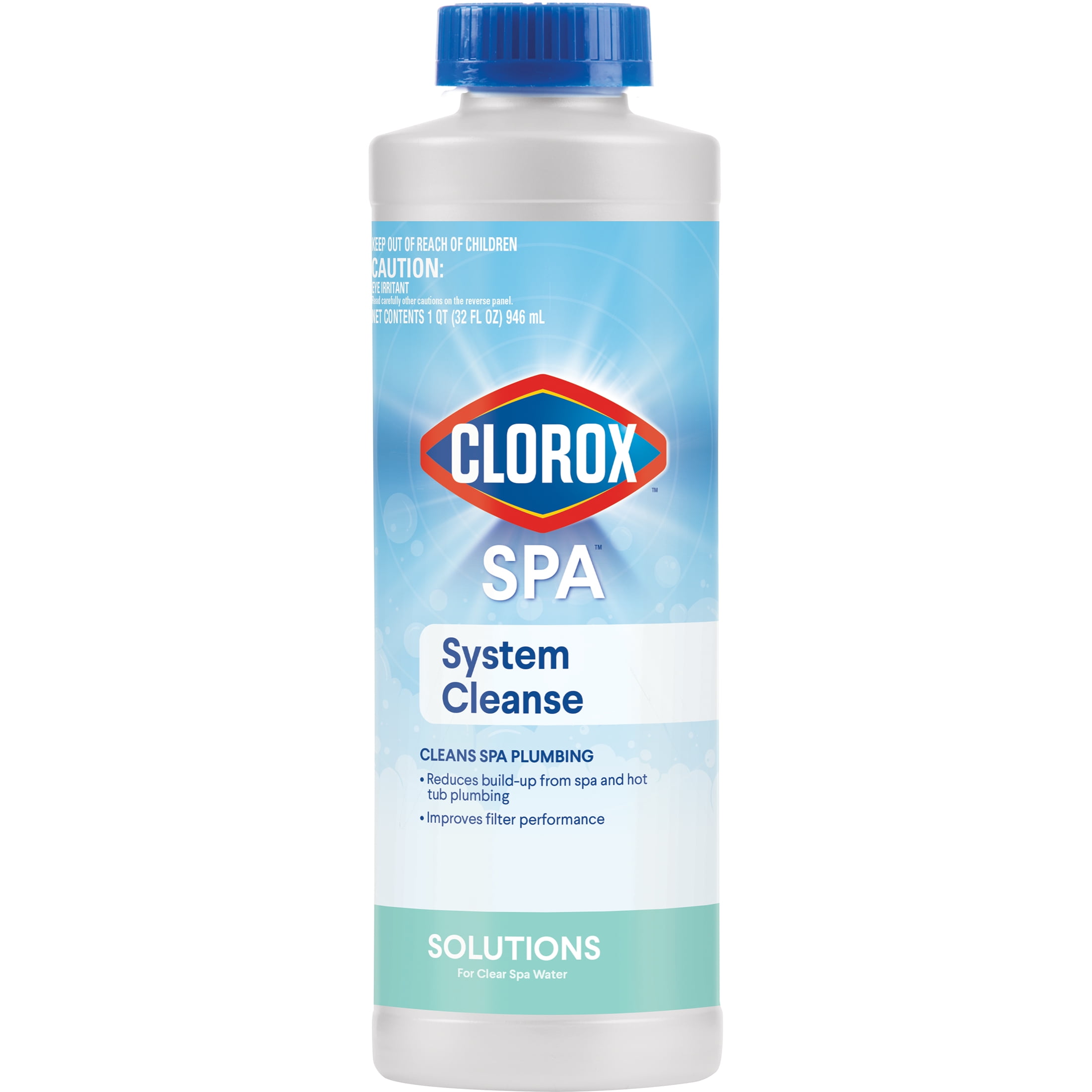 Clorox Pool&Spa Liquid System Cleanse Solution 2 lb for Spa Plumbing ...