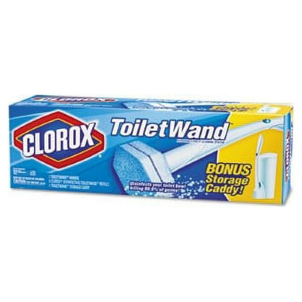 Clorox Toilet Wand Kit with Caddy - Walmart Business Supplies