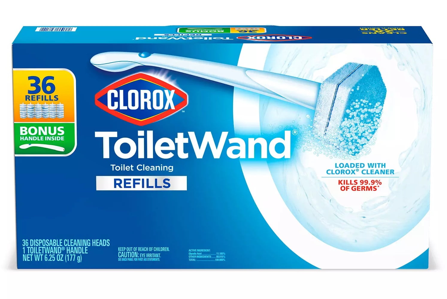 Clorox ToiletWand Bowl Cleaner: Disposable Toilet Cleaning System with ...