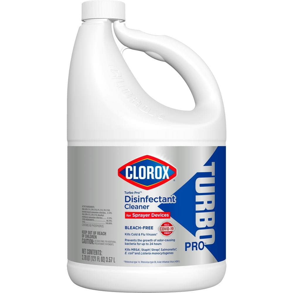 Clorox Turbo Disinfectant Cleaner, Germicidal Spray for Surfaces, 121 ...