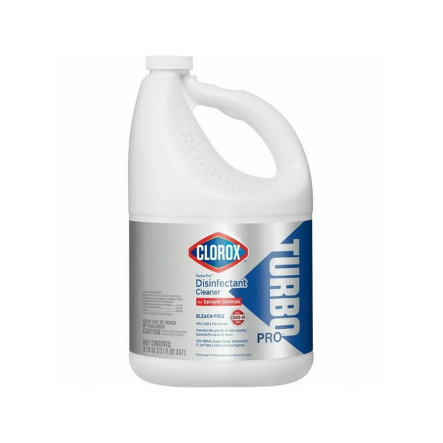 Clorox Turbo Pro Spray Disinfecting Cleaner - Germicidal, Fresh Scent ...