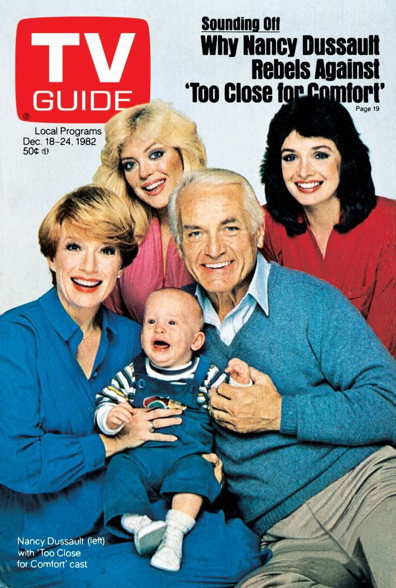 Too Close For Comfort, From Left: Nancy Dussault, Lydia Cornell, Ted ...