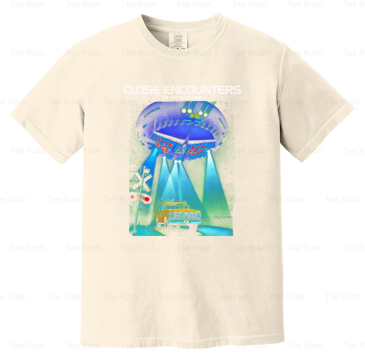 Close Encounters Third Kind Spielberg Movie Sci Fi UFO Roy Neary ...