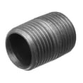Close Nipple Black Coated Steel Schedule 40 Welded Fully Threaded 12bspt X Npt 1 3