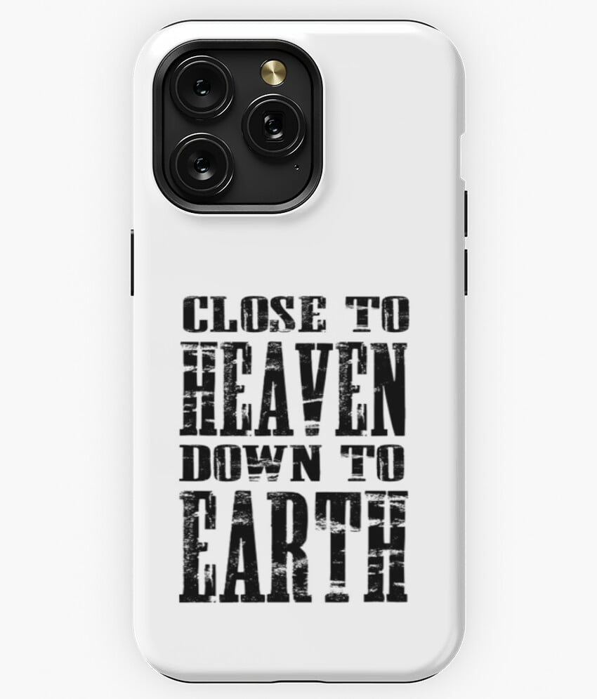Close To Heaven Down To Earth Snowboarding Skiing A16568 Phone Case for ...