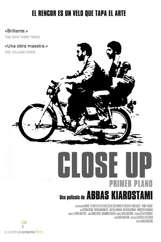 Close-Up 1990 Poster 24x36 - Iranian Drama Film Abbas Kiarostami Crime ...