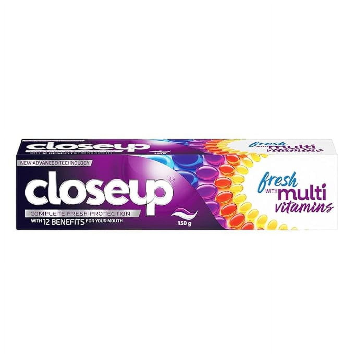 Close Up Complete Fresh Protection Toothpast| With Multi-Vitamin ...