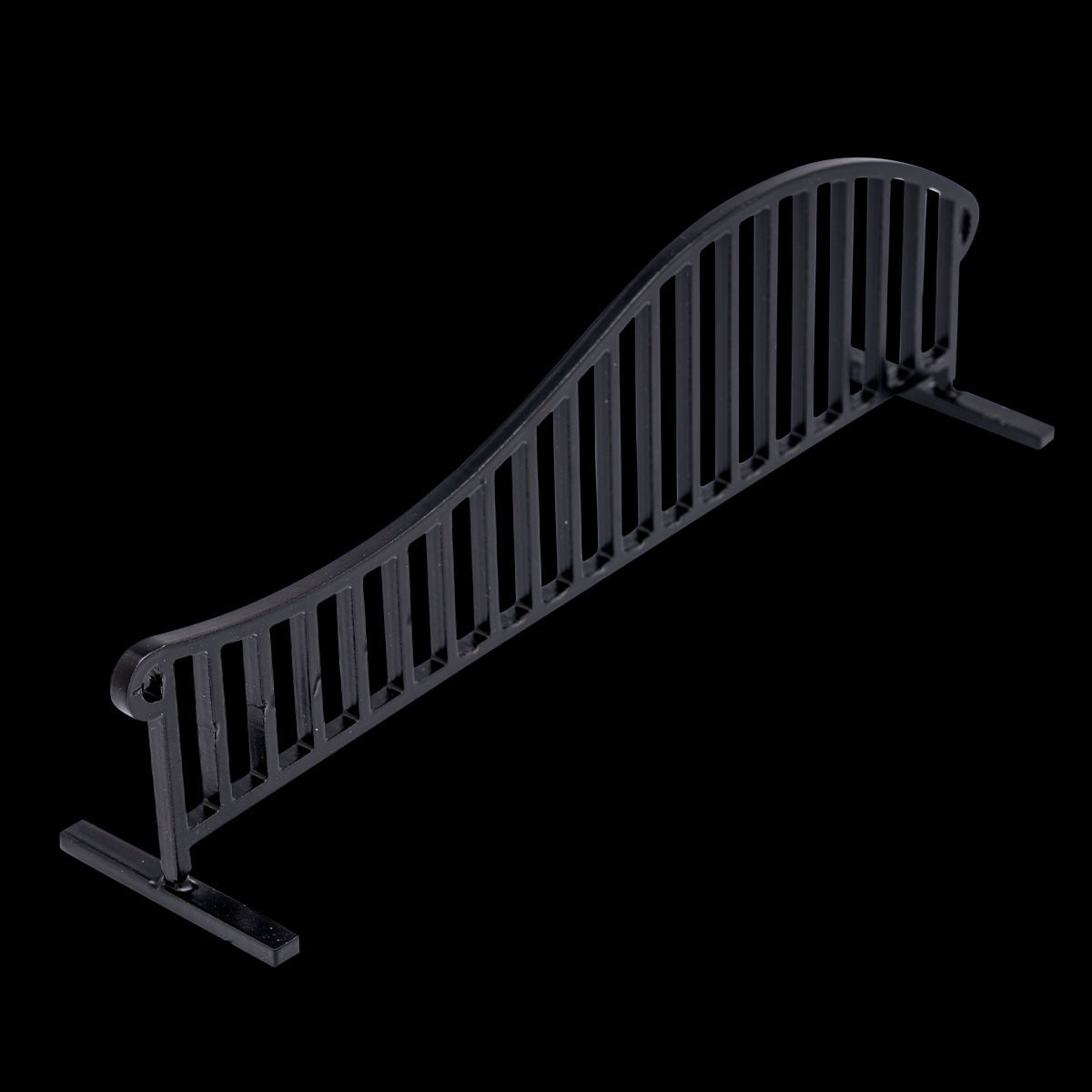 Close Up Fingerboards Close Up Fingerboard Rail - Wave Black - Walmart.com