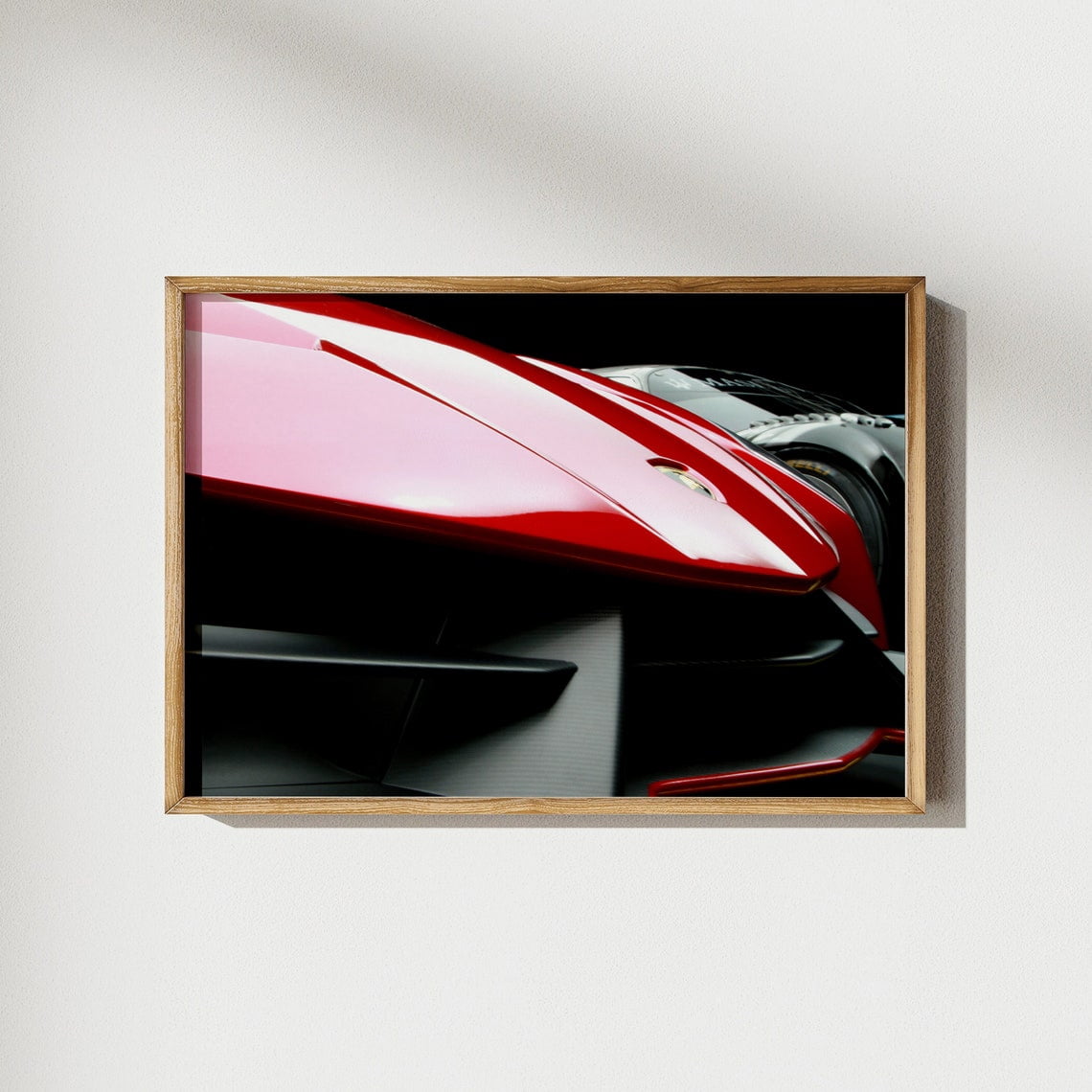 Close Up Lamborghini Emblem Poster, Car Photography, Wall Art, Modern ...