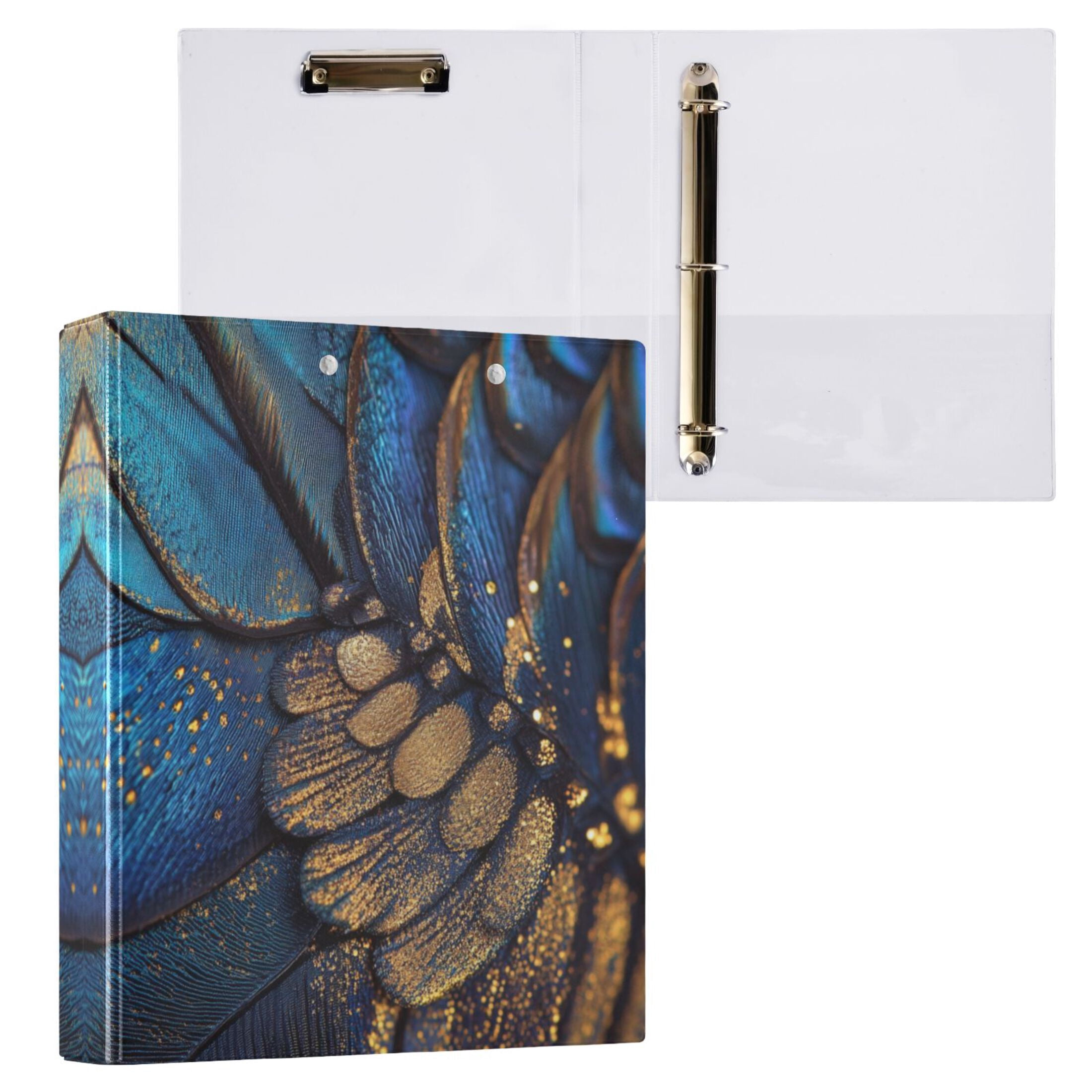 Close-up Of Wings 3 Ring Hardcover Binders 1.5in Round Rings for Letter ...