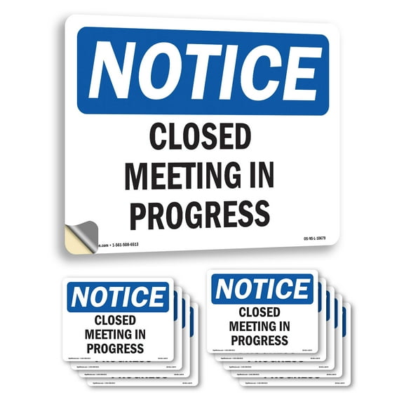 Meeting Sign