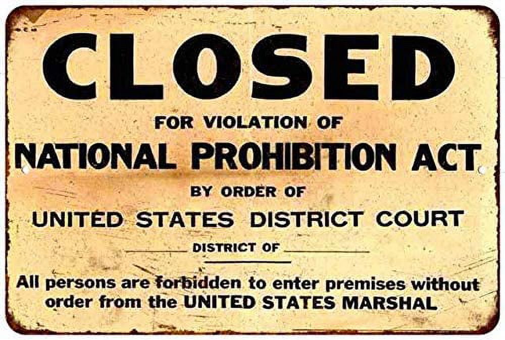 1920s Speakeasy Sign