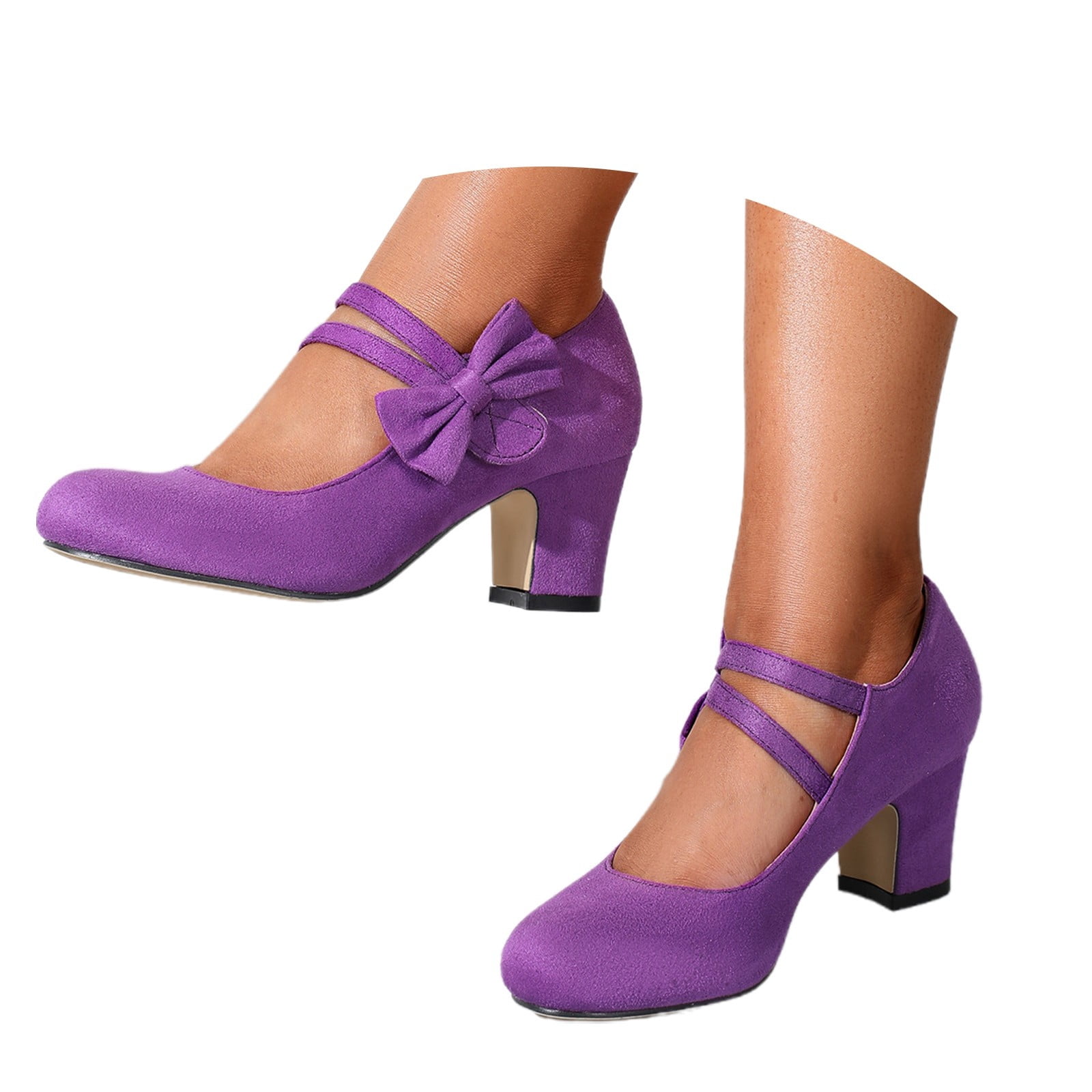 Closed Toe Block Heels for Women – Classic Pumps for Office Look ...