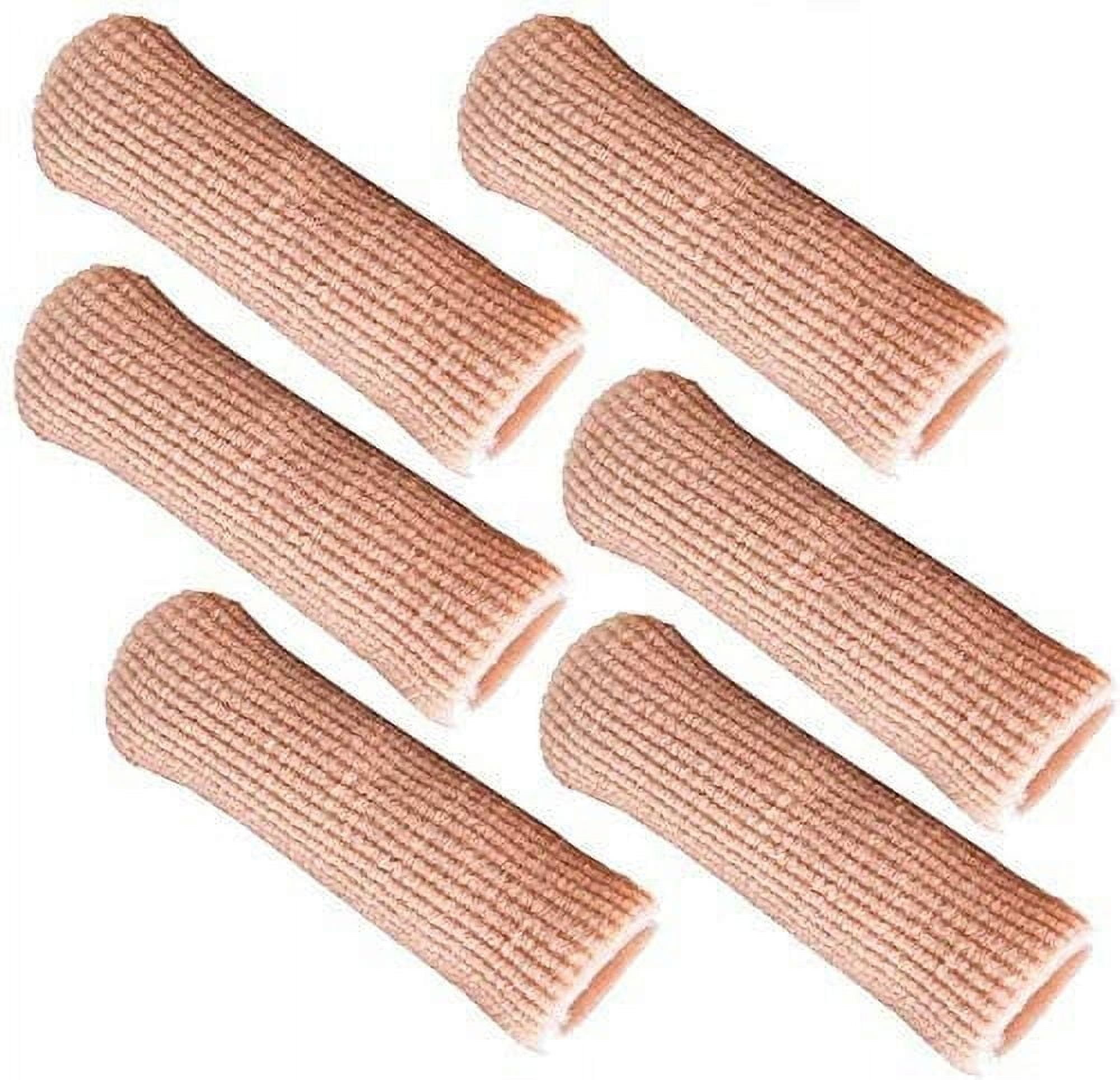 Closed Toe Caps Finger Covers Sleeve Protectors, Elastic Fabric Lined ...