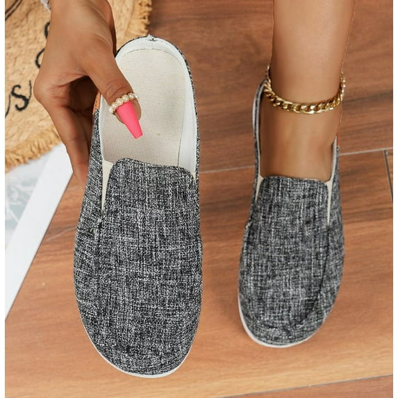 Closed Toe Mules for Women Breathable Walking Mules Shoes Lightweight ...