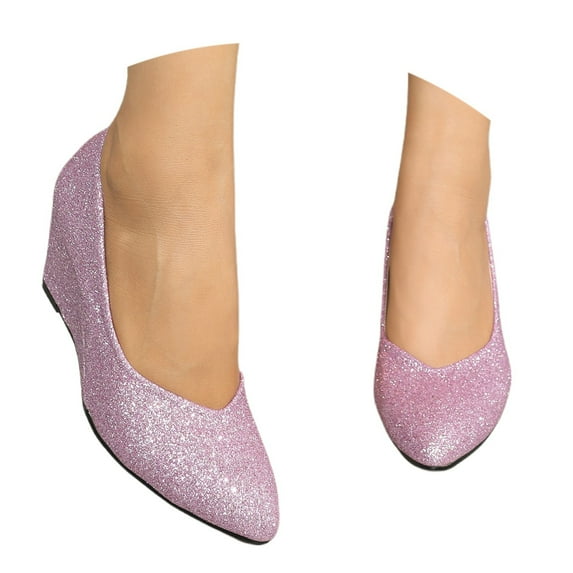 Closed Toe Wedges for Women,edges Heels for Women Comfortable Medium ...