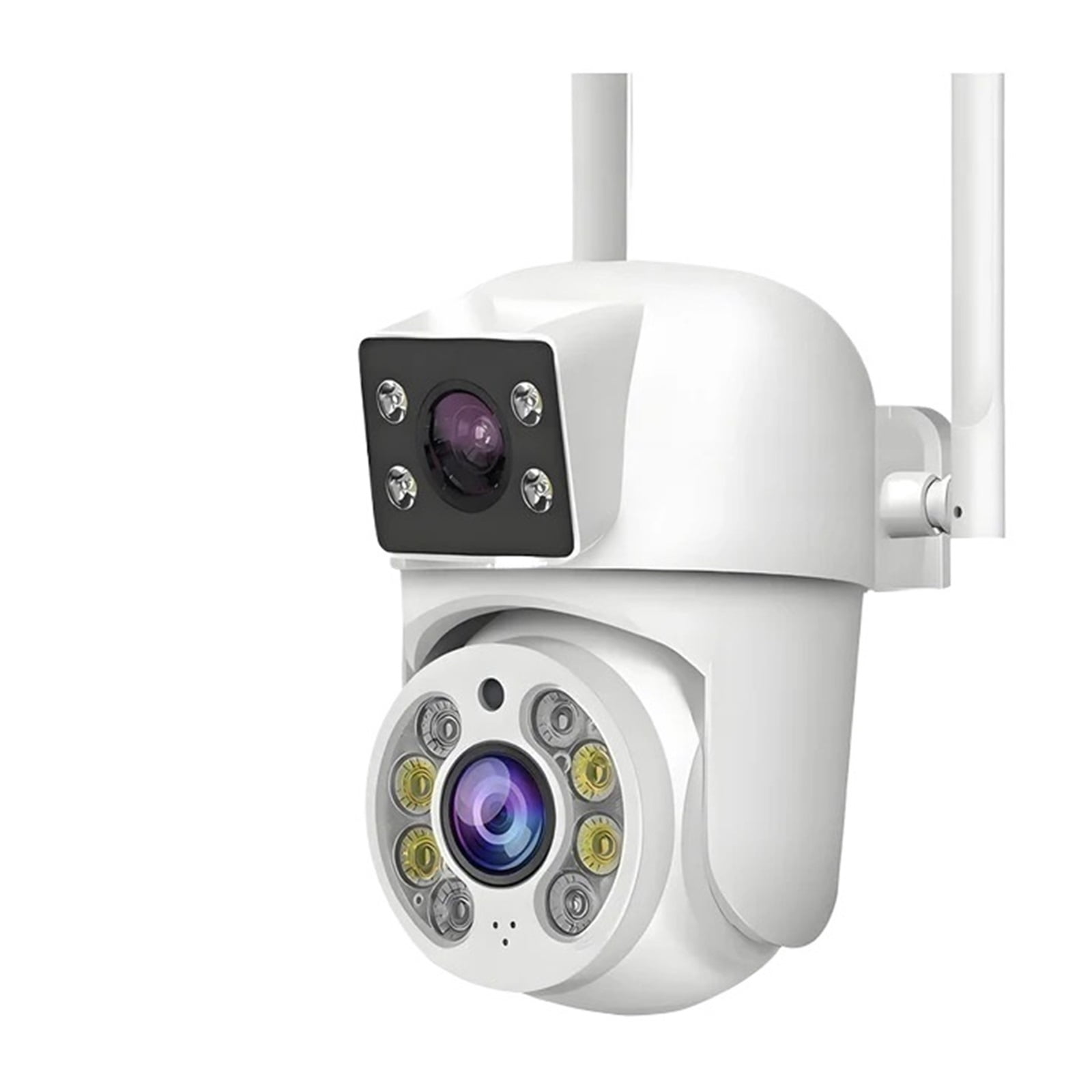Closed circuit television 8MP WIFI IP Camera PTZ Dual Lens Dual Screen ...