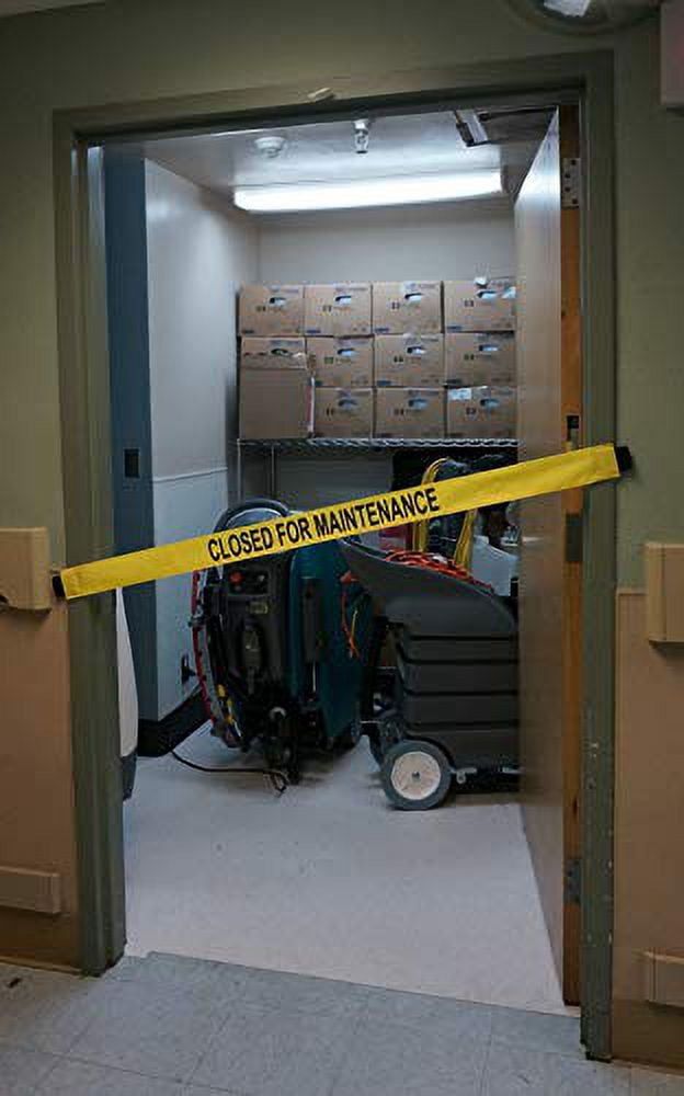 Closed for Maintenance Signs with Magnetic Ends - Fits up to a 51" Wide ...