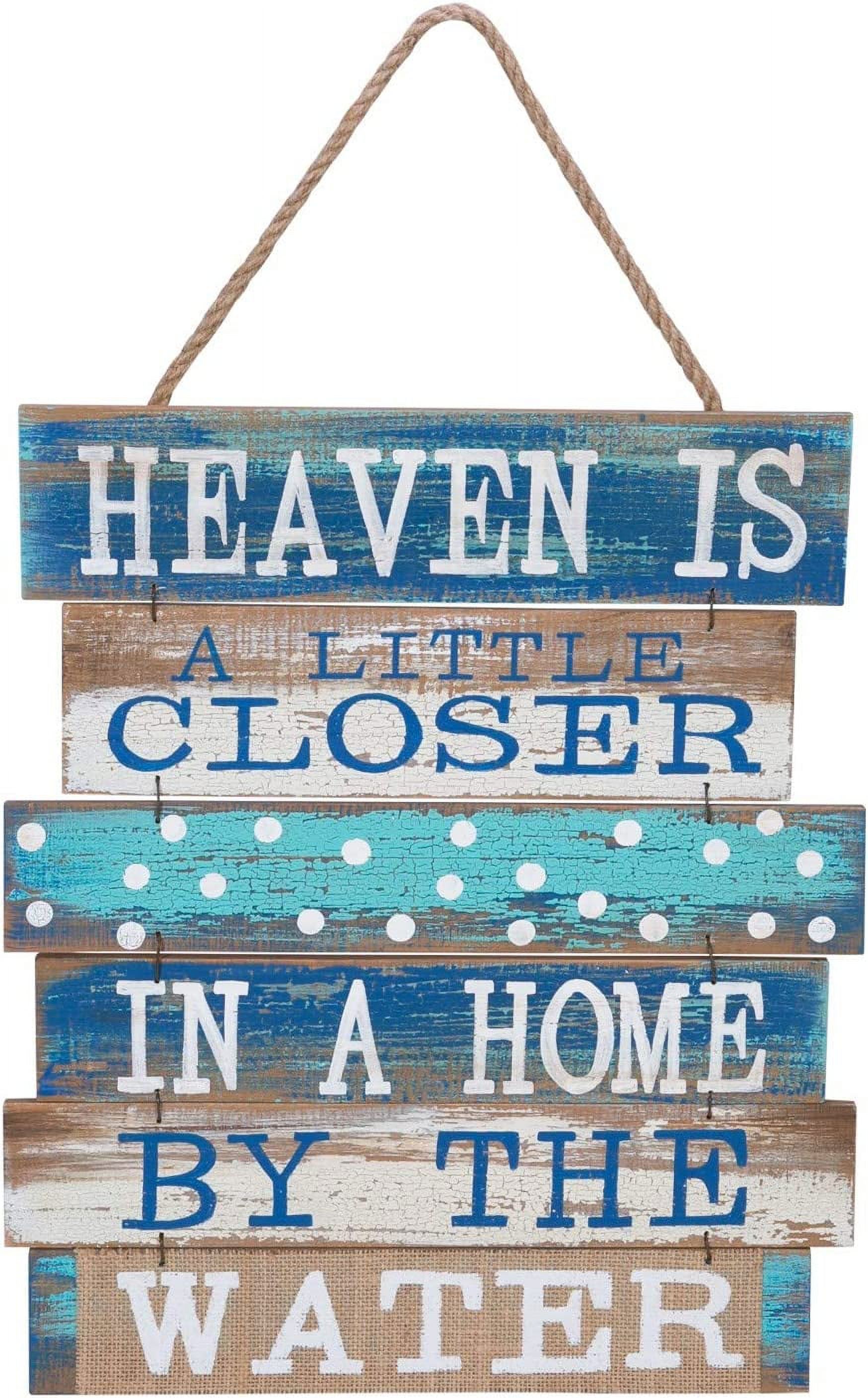 Closer 6 Slat Sign 23.25" x 0.25" x 15 Blue - Walmart.com