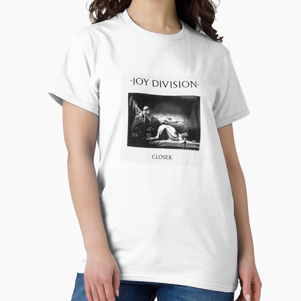 Closer Joy Division Cover Post Punk Unknown Pleasures Track T-Shirt ...