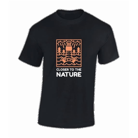 Closer To Nature Lighthouse Walking Hiking Outdoors Unisex S-5XL T ...