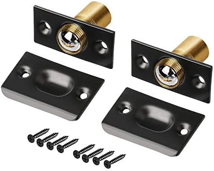 Closet Ball Door Catch Hardware 2 Pack French Door Ball Catch Closet ...