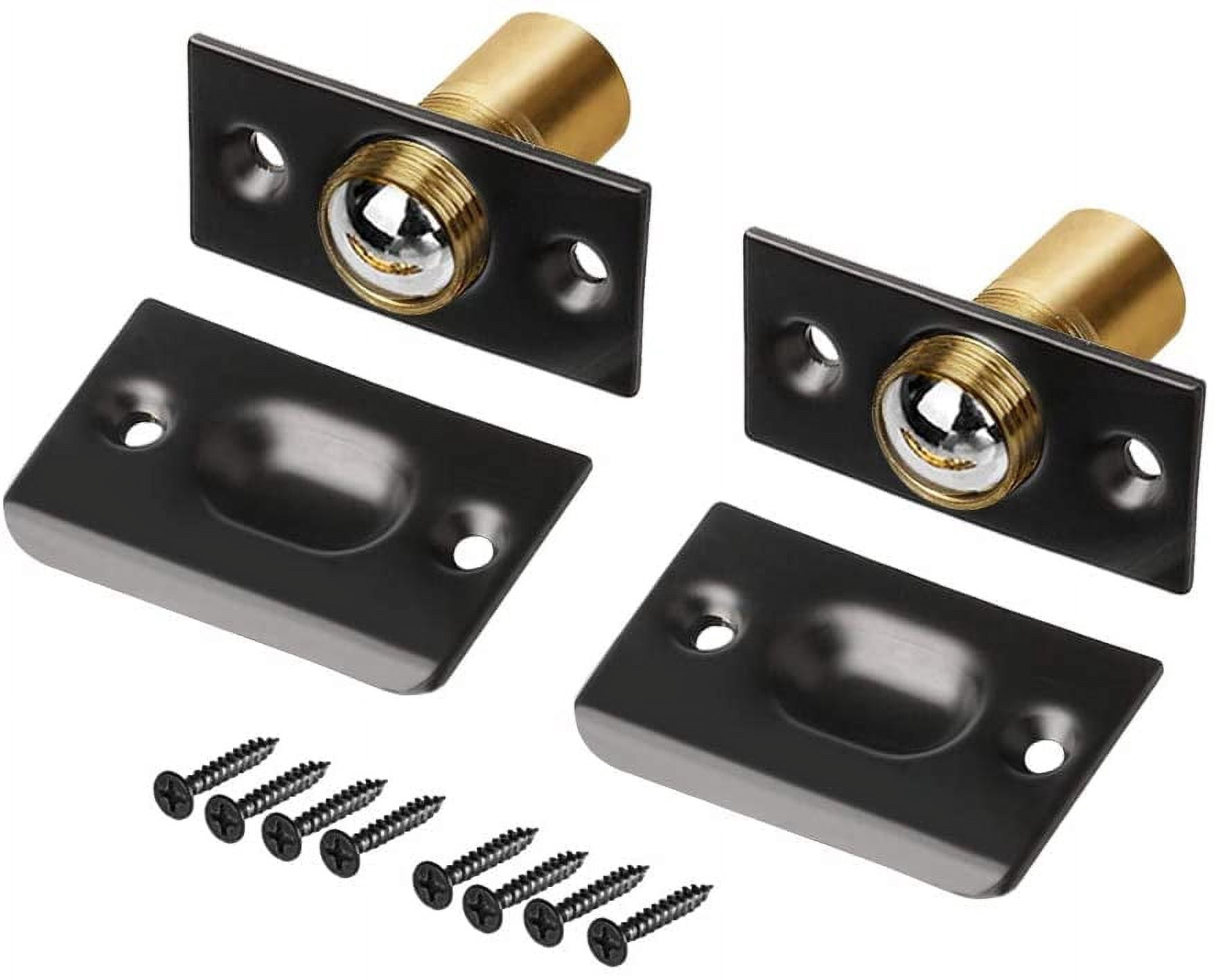 Closet Ball Door Catch Hardware 2 Pack French Door Ball Catch Closet ...