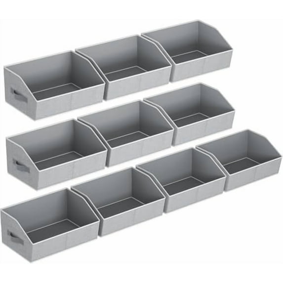 Closet Baskets for Shelves Trapezoid - Decorative Storage Baskets with ...