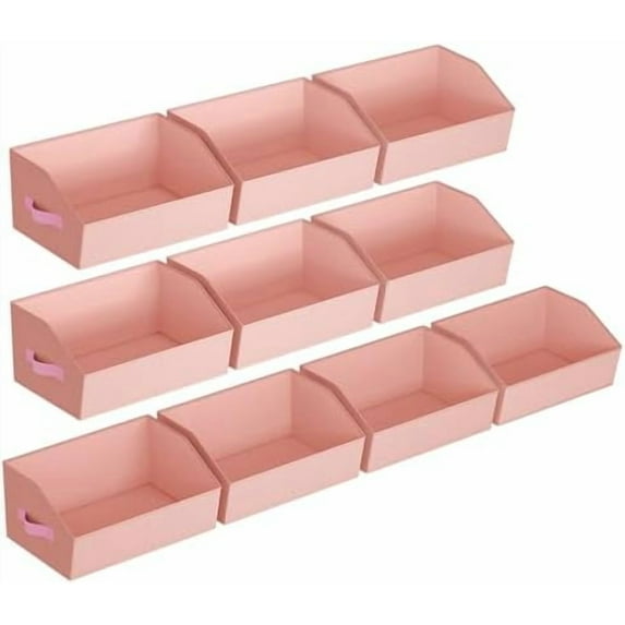 Closet Baskets for Shelves Trapezoid - Decorative Storage Baskets with ...