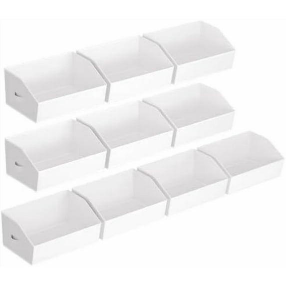 Closet Baskets for Shelves Trapezoid - Decorative Storage Baskets with ...