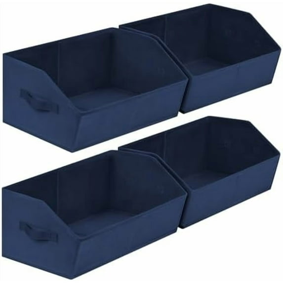 Closet Baskets for Shelves Trapezoid - Decorative Storage Baskets with ...