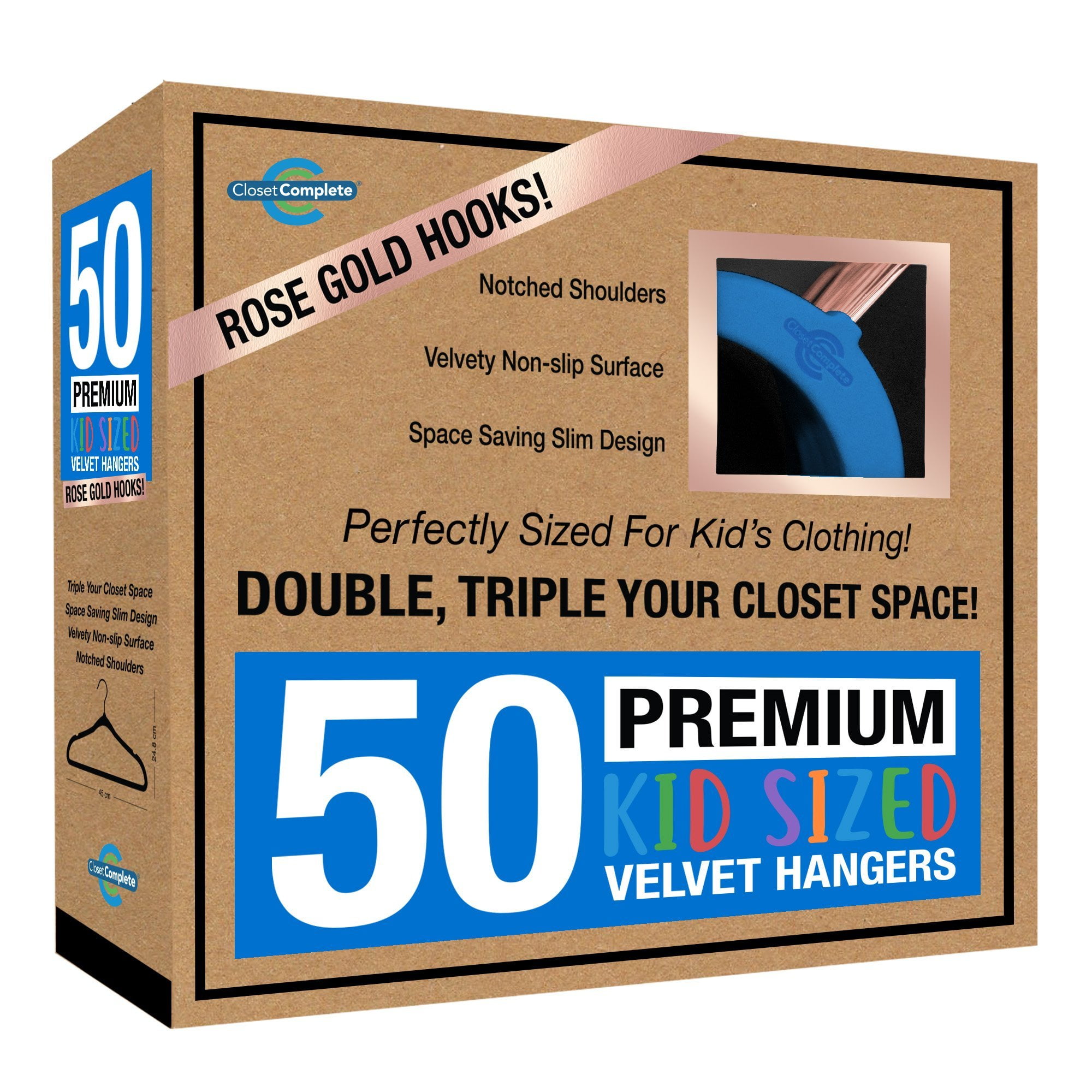 Closet Complete Kids Size, Premium Heavyweight, Virtually-UNBREAKABLE ...