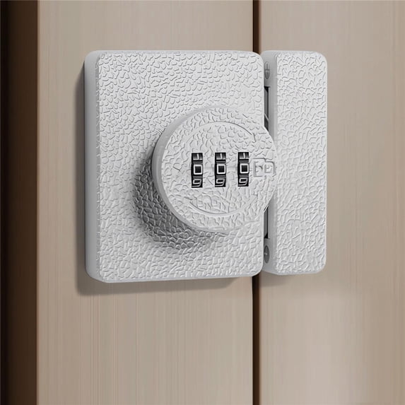 Closet Door Lock - Bifold Door Lock 3-Digit Keyless Combination Cabinet ...