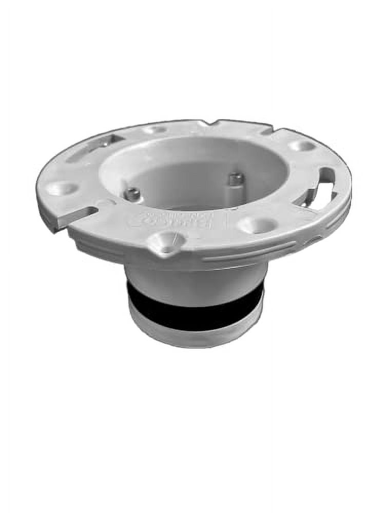 Closet Flange Replacement Pvc (White) (950P) 4" - Walmart.com