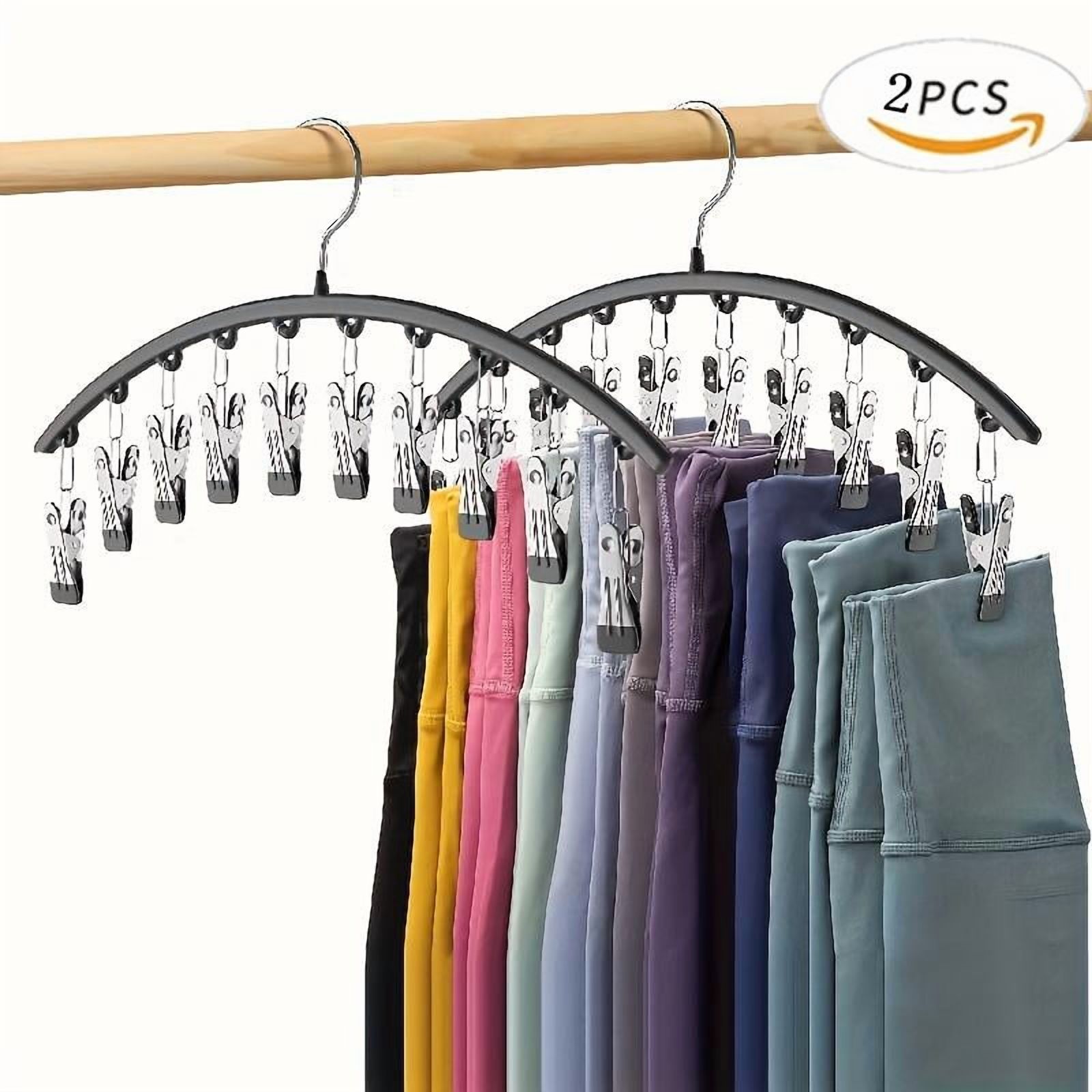Closet Leggings Storage Rack (1/2/3/4/5 Pack) – Metal Yoga Pants ...